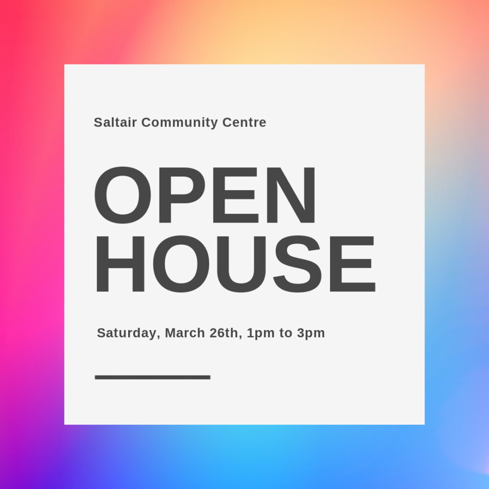 Saltair Community Centre Open House - Saltair Community Centre